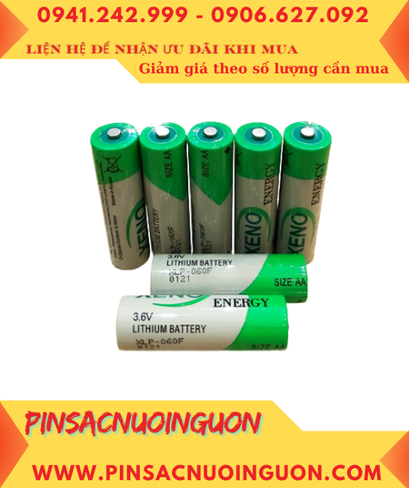 XENO XLP-060F; Pin nuôi nguồn XENO XLP-060F lithium 3.6v AA 2600mAh ...