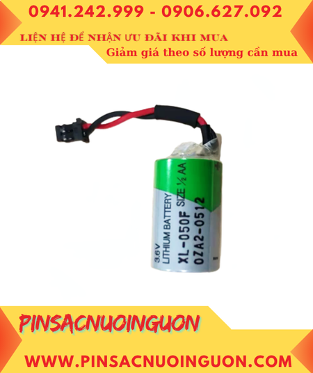 XENO XL-050F; Pin nuôi nguồn XENO XL-050F (ZẮC CẮM) 3.6v 1/2AA 1200mAh ...