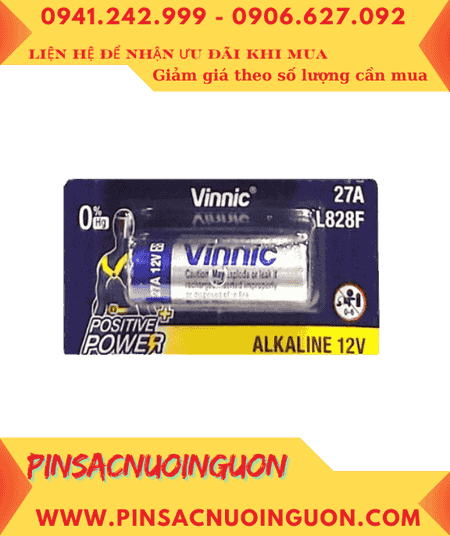 Pin 12v Pin A27 _Pin Vinnic A27; Pin Remote điều khiển 12V Vinnic 27A ...